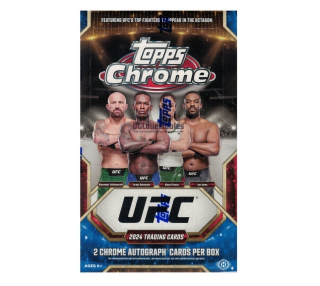 2024 UFC MMA Factory Sealed & Unsearched Trading Card Boxes Packs ...