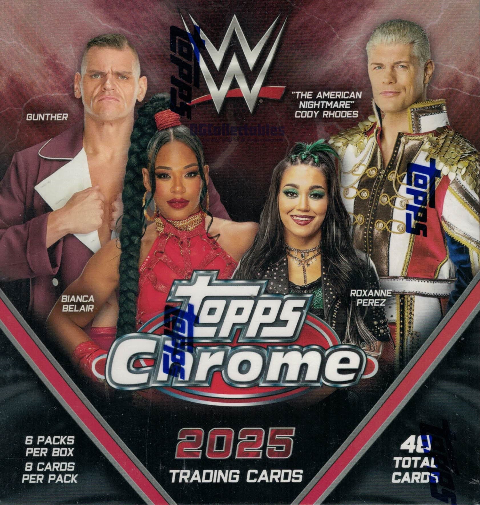 2025 Topps Chrome WWE Wrestling Mega Box | DGCollectables