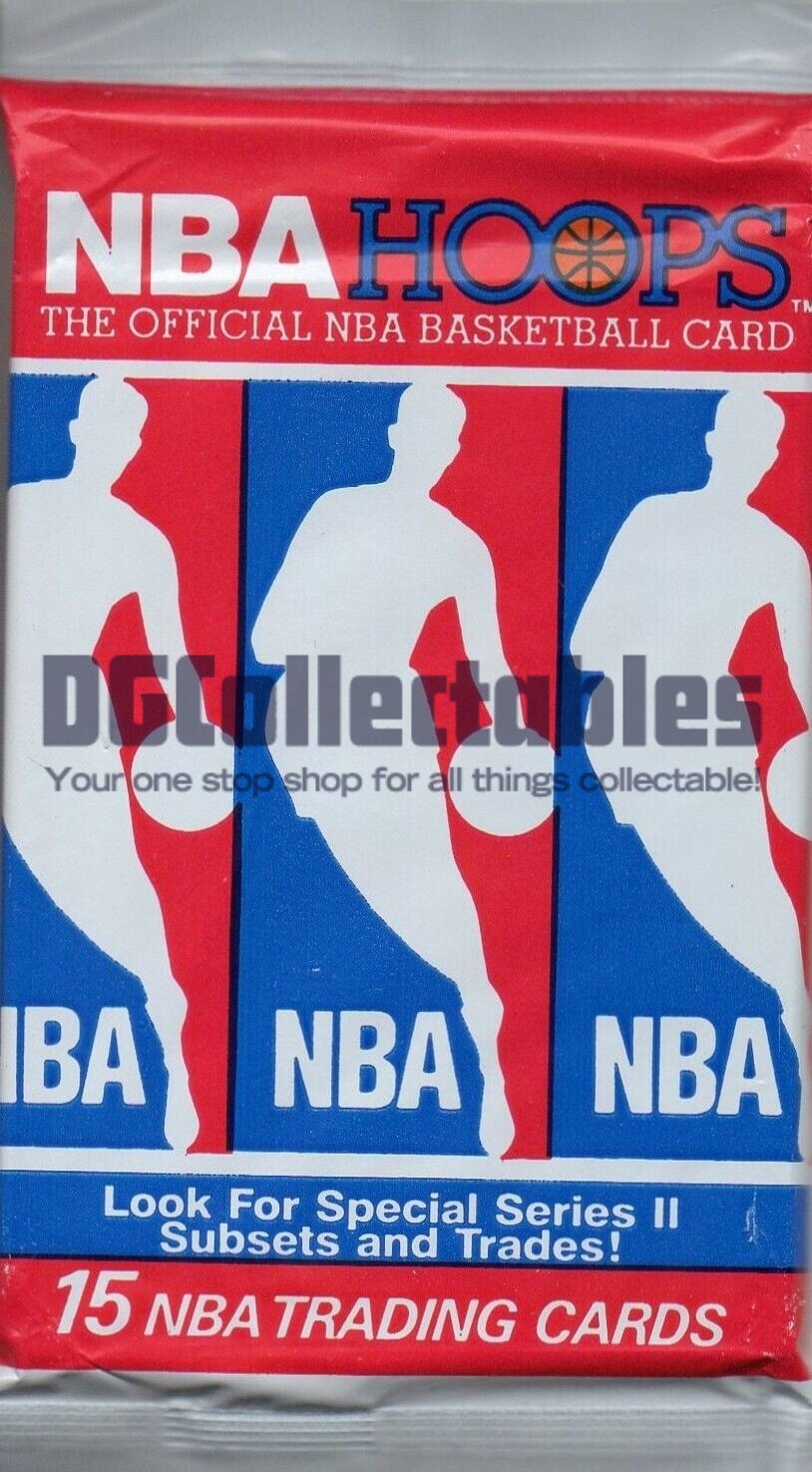 1990/91 NBA Hoops Series 2 Basketball Wax Pack | DGCollectables