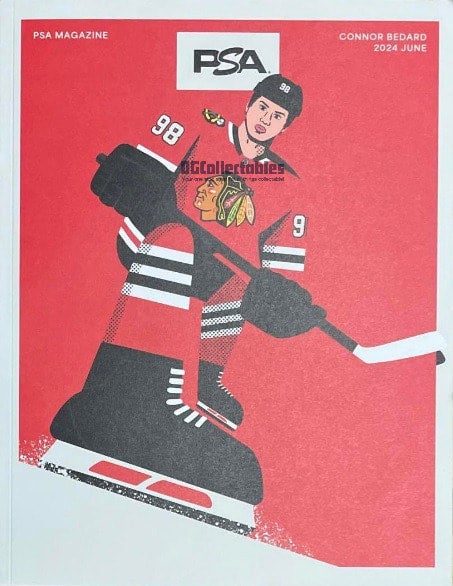 PSA Magazine June 2024 Connor Bedard Cover | DGCollectables