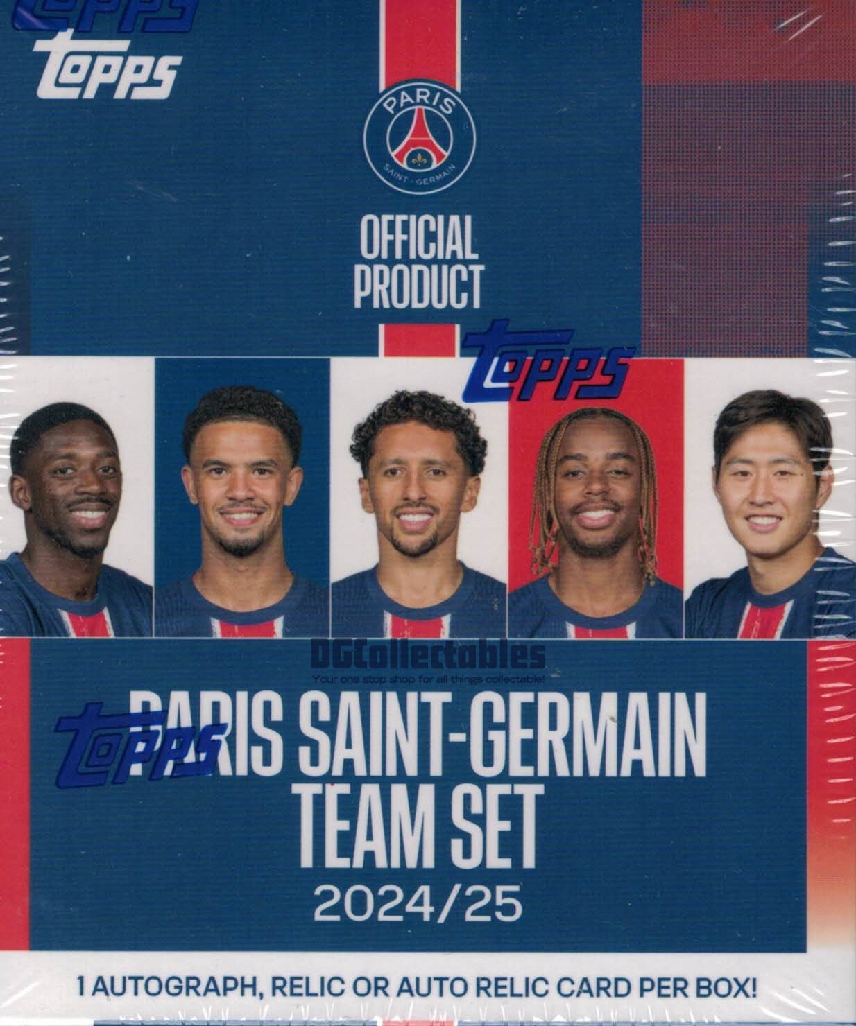 2024/25 Topps Paris Saint Germain PSG Soccer Team Set Box | DGCollectables