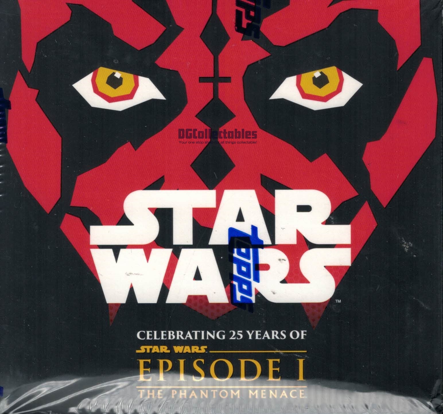 Star Wars: The Phantom Menace Chrome Sapphire Edition Hobby Box (Topps ...