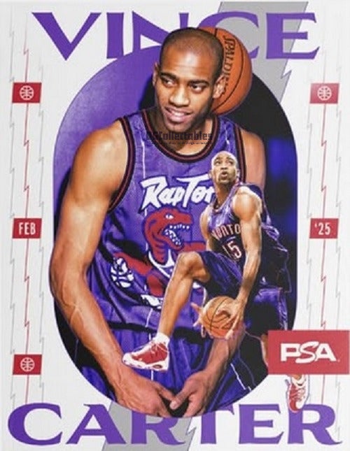 PSA Magazine February 2025 Vince Carter Cover | DGCollectables