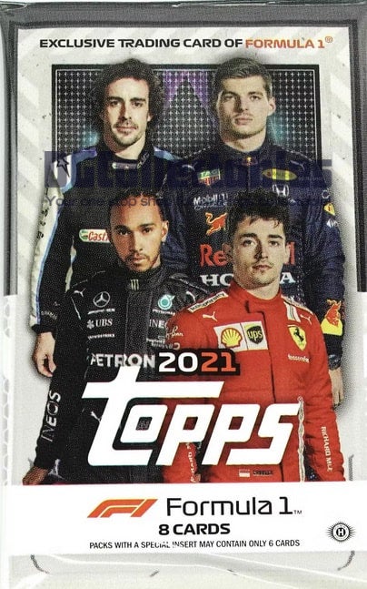2021 F1 Formula 1 Factory Sealed & Unsearched Trading Card Boxes Packs ...