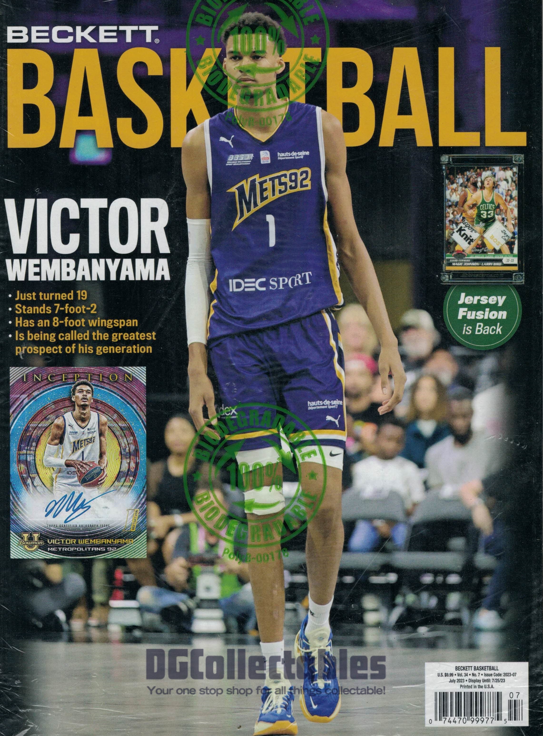 Basketball Magazine Cover